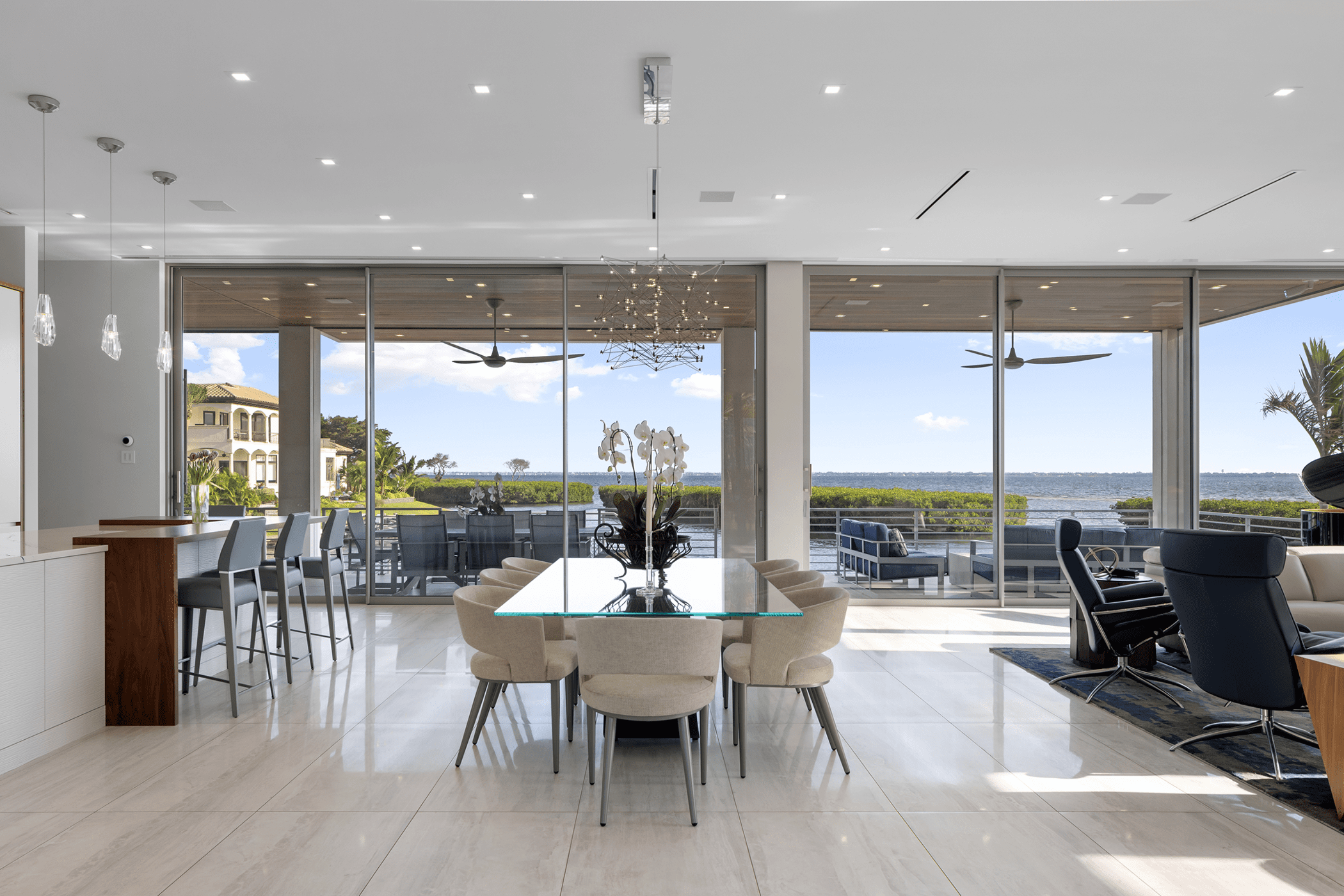 14′ Tall Impact Rated Folding, Sliding & Pivot Panels